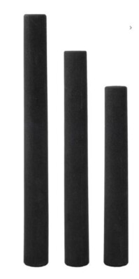 Fishing Rod Building Black EVA Grips - Straight - Various Sizes | eBay