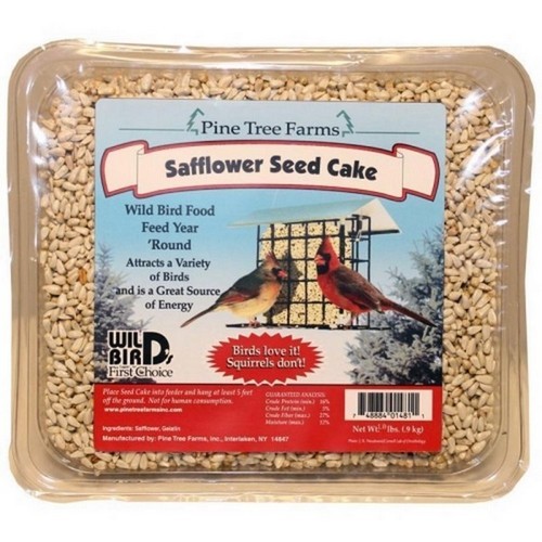 Pine Tree Farms Seed Cake 1.8 Lbs;Safflower | eBay
