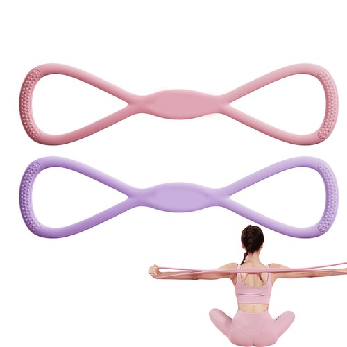 Arm Workout Bands 8 Shaped Fitness Stretch Band Muscle Training Tool ...