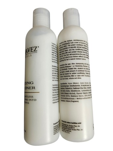 Nick Chavez Volumizing Conditioner Volume All Hair Type 8oz (2 Bottles ...
