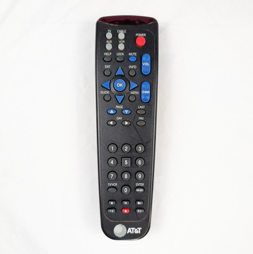 AT&T U-Verse 200C Remote Control UA164 – TV Cable Box DVR Universal ...