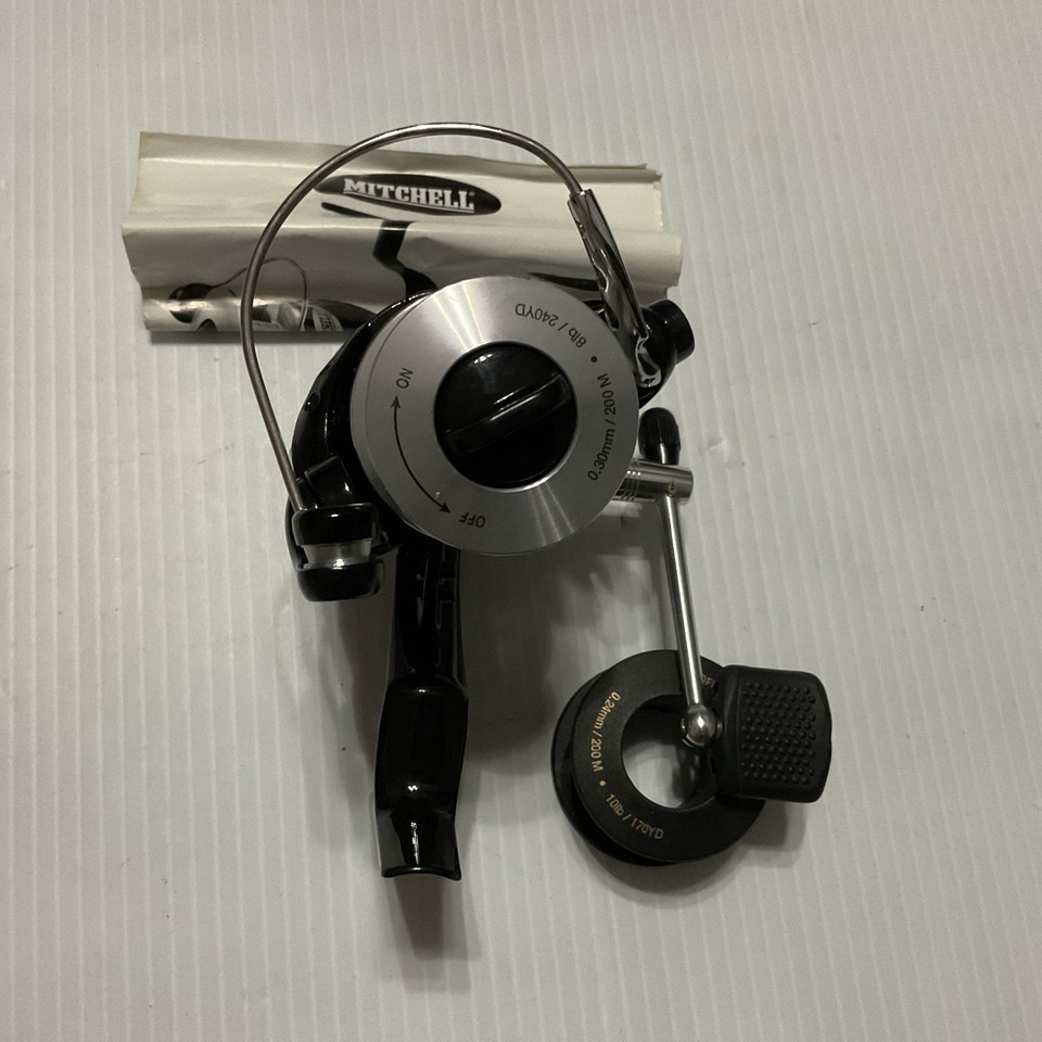 Mitchell 300X Spinning Fishing Reel 8lb 10lb Spool | eBay