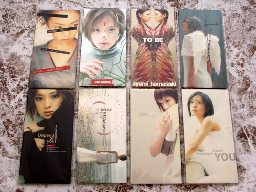 LOT COMPLET x8 Ayumi Hamasaki 8 cm CD japonais unique dépend de votre ...