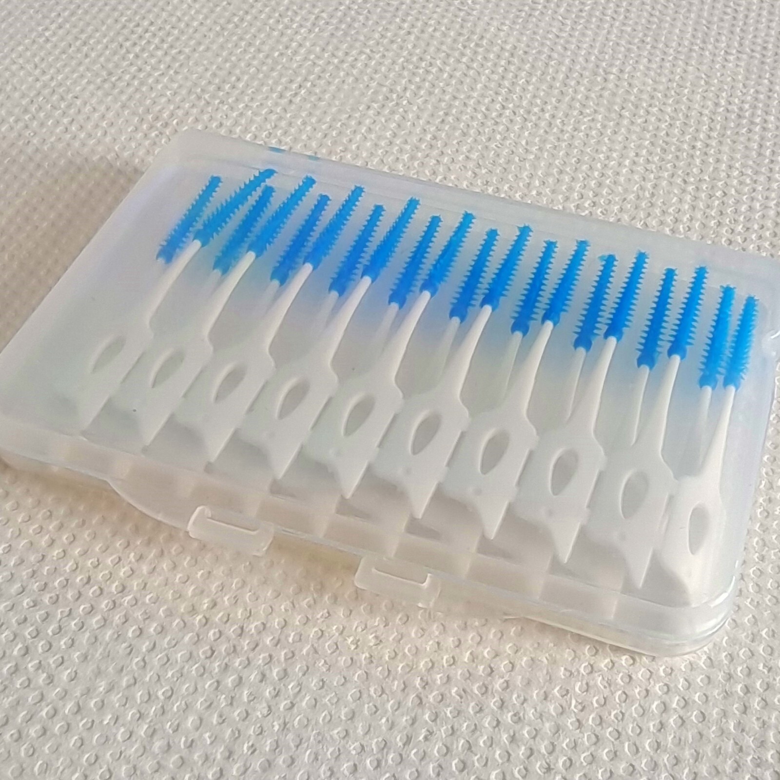 200x Double Floss Head Hygiene Dental Silicone Interdental Brush ...