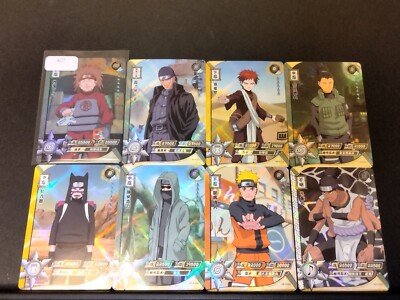 Gaara 8 Card Naruto Shippuden Trading Card Anime CCG | eBay