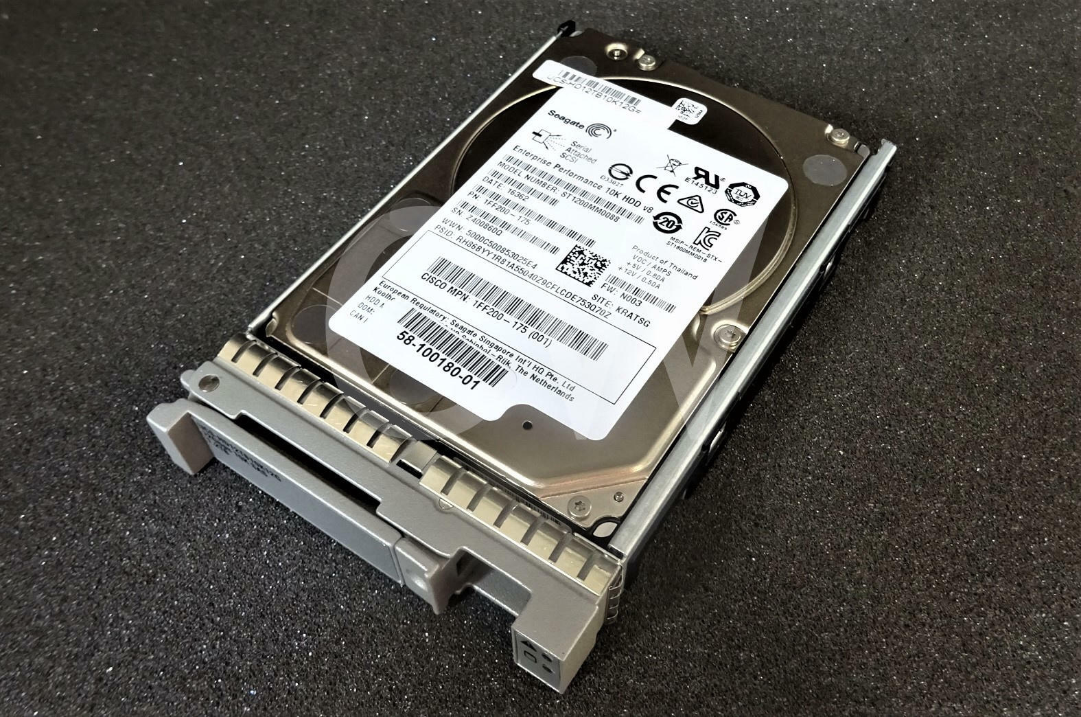 LOT OF 10 - 1FF200-175 CISCO 1.2TB 10K RPM 12Gb/s 2.5" SAS SERVER HDD ...