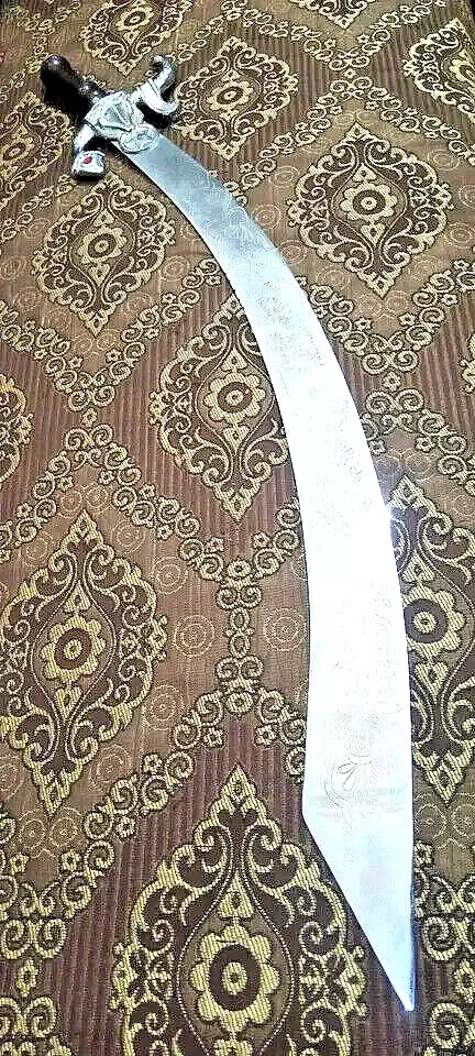 Belly Dance Dancer Celtic Scimitar Sword Shamshir Curved Sword Full ...