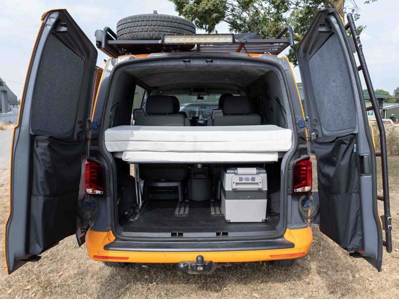 VW T5 Rear Door Storage Chair Bag Barn Door Transporter 2003 - 2010 | eBay