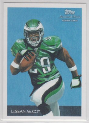 LESEAN MCCOY 2009 NATIONAL CHICLE RC BUCCANEERS EAGLES BILLS PITT ...
