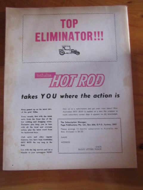 MAGAZINE AUSTRALIAN HOT ROD MAY 1971 GREAT *** MUST SEE ** | eBay