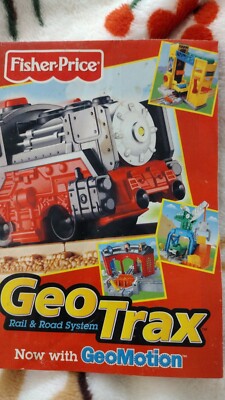Vintage Fisher Price GeoTrax Train Set, Fisher Price GeoTrax Lot, Toy ...