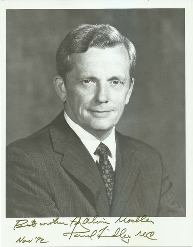 Paul Findley - U.S. Representative Original Autograph 8x10 Photo and ...