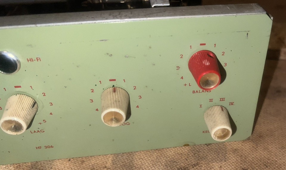 Philips HF306 Vintage Tube Preamplifier | eBay