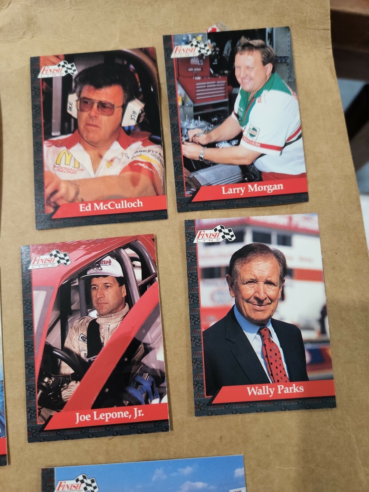 Finish Line Drag Racing Trading Cards 1990's | eBay