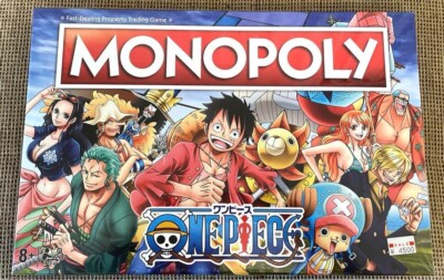 One Piece Property Trading Board Game Monopoly Japanese Anime Manga ...