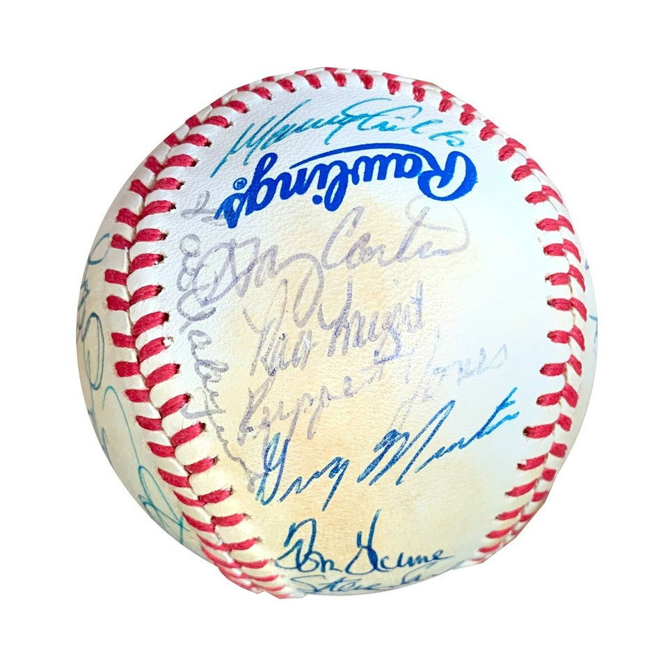 1982 MLB All Star Game NL Team Signed Official Baseball (28 Signatures ...