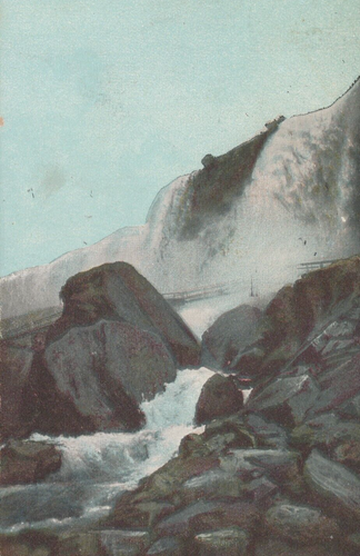 Rock of Ages Cave of the Winds in Niagara Falls Undivided Back Vintage ...