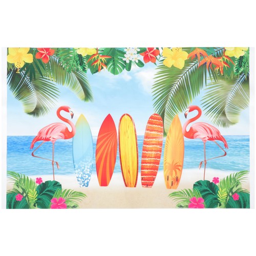Hawaii Party Backdrop Hawaiian Beach Theme Decorations Background ...