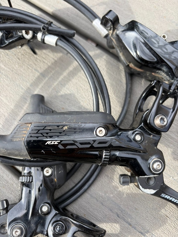 SRAM Code RSC 4-Piston Calipers Front and Rear Disc Brakeset | eBay