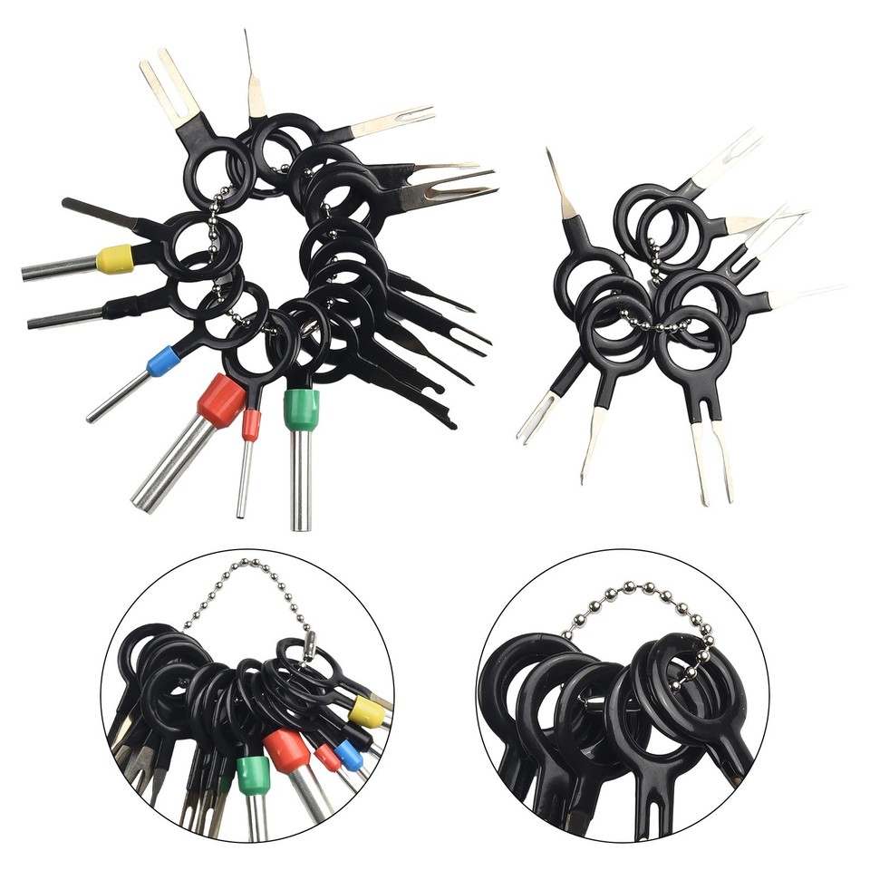 Advanced Car Wiring Crimp Connector Pin Set with Terminal Removal Tools ...