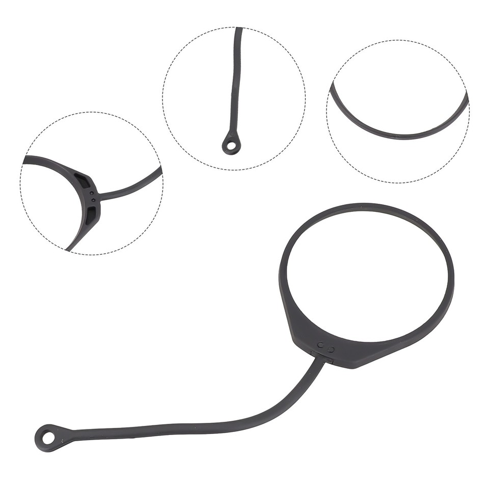 Retaining Strap Band Plastic Press-on Retaining Strap Straight Cap ...