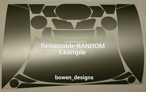 Custom RC Body Window DECAL Rustler VXL XL5 Traxxas 2wd Sticker Set ...