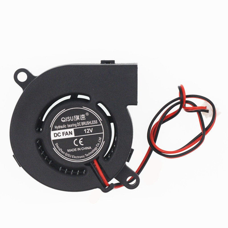 6025 Radial Turbo Blower Fan Mini Brushless Cooling Fan DC 5/12/24V ...