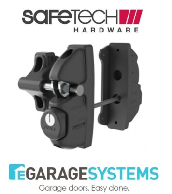 Safetech Gravity Double Sided Pedestrian Gate Latch Lock Black Keyed ...