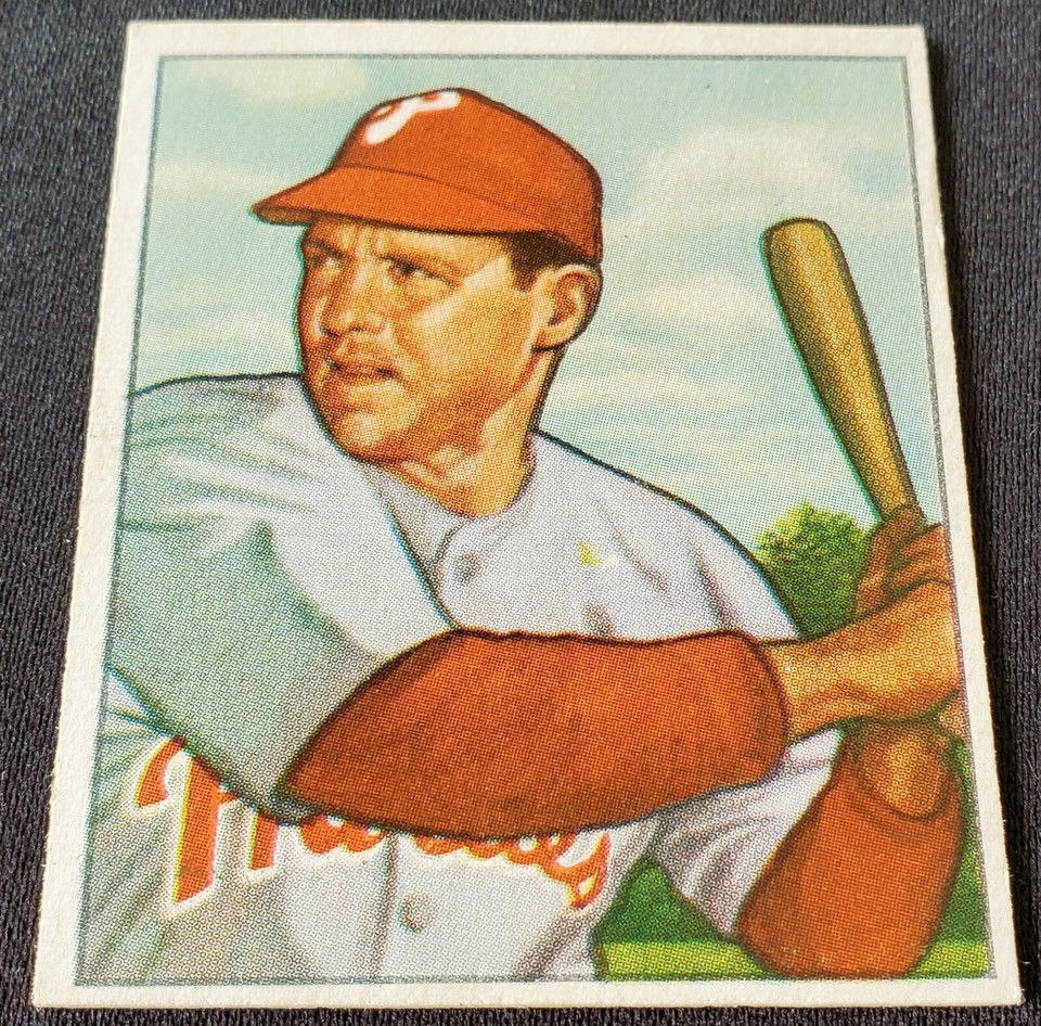 1950 Bill Nicholson Philadelphia Phillies No Copyright Bowman Card #228 MLB | eBay
