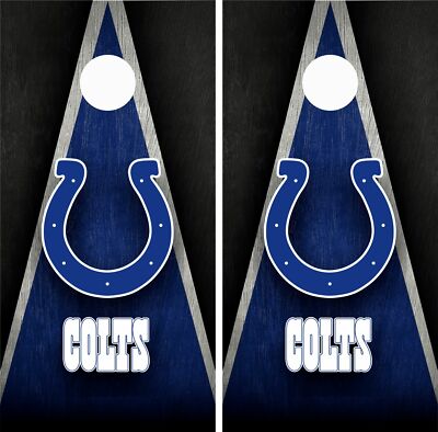 Indianapolis Colts Cornhole Wrap Skin Board NFL Sports Vinyl Decal GC57 ...