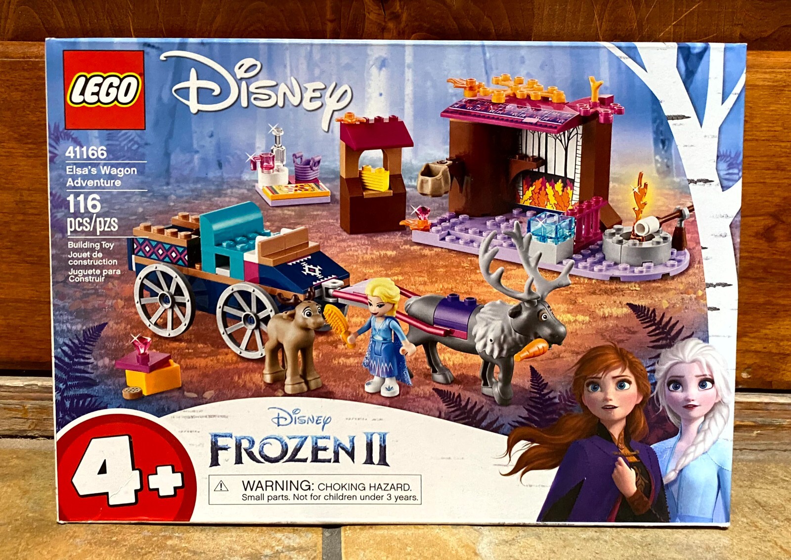 NEW LEGO Disney Frozen II Elsa's Wagon Adventure 41166 Retired/Hard To ...