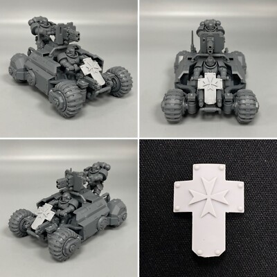 PRIMARIS INVADER ATV CUSTOM FRONT PLATE BLACK TEMPLARS WARHAMMER 40,000 ...
