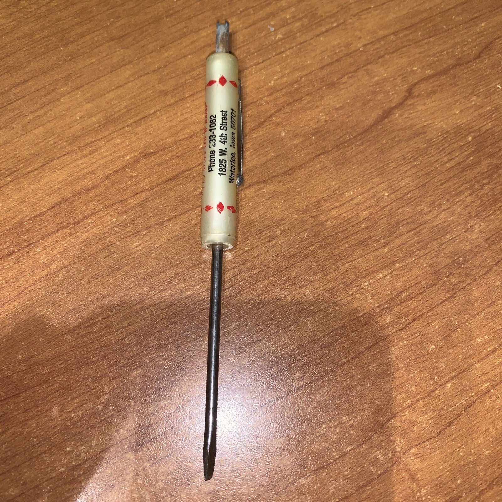 Vintage Advertising Screwdriver Mike’s Auto Supply Waterloo Iowa | eBay