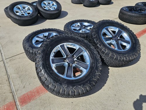 18" Jeep Wrangler Sahara Rubicon OEM 9221 9255 wheels rims BFG 33" | eBay