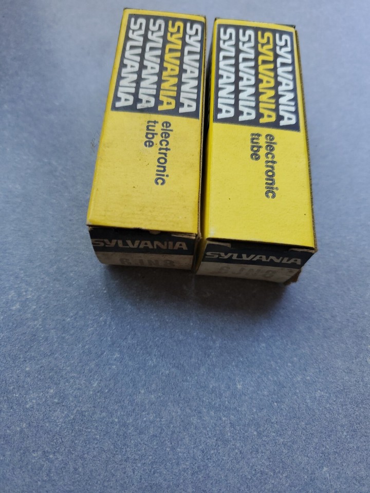 2 NIB Sylvania 6JN6 Tubes (USA) | eBay