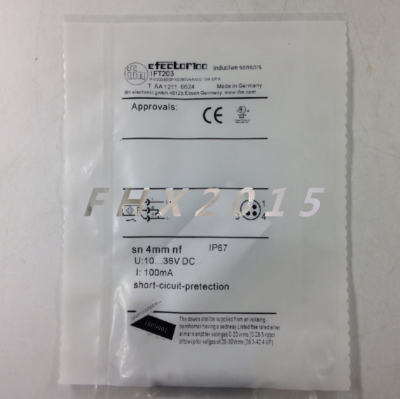 IFM IFT203 INDUCTIVE SENSOR METAL THREAD STAINLESS STEEL NEW | eBay