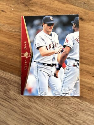 Tim Salmon 1995 Upper Deck SP #135 Red Foil California Angels VTG | eBay
