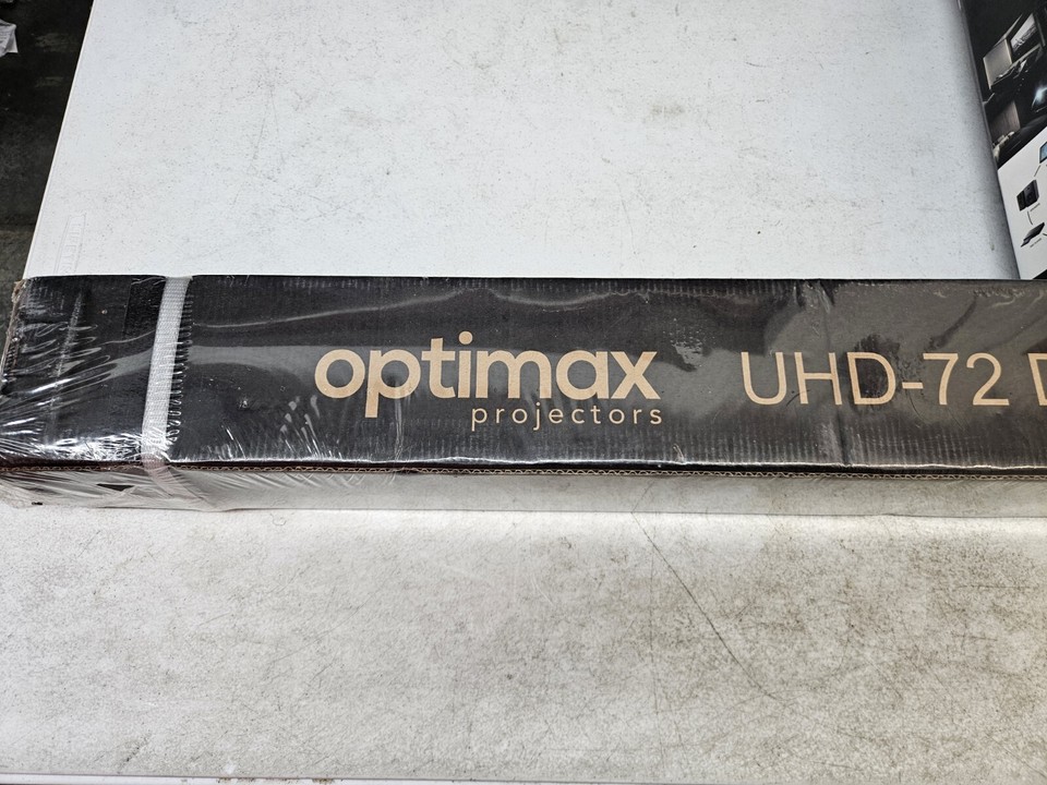 Optimax UHD-41 LED 4K 3D Projector With Screen | eBay