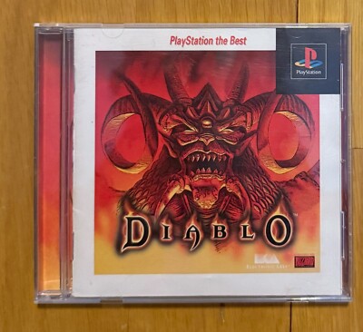 Diablo I Sony Playstation Japan PS1 Blizzard EA Playstation the Best ...