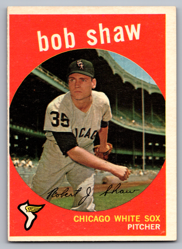 1959 TOPPS #159 BOB SHAW WHITE SOX | eBay
