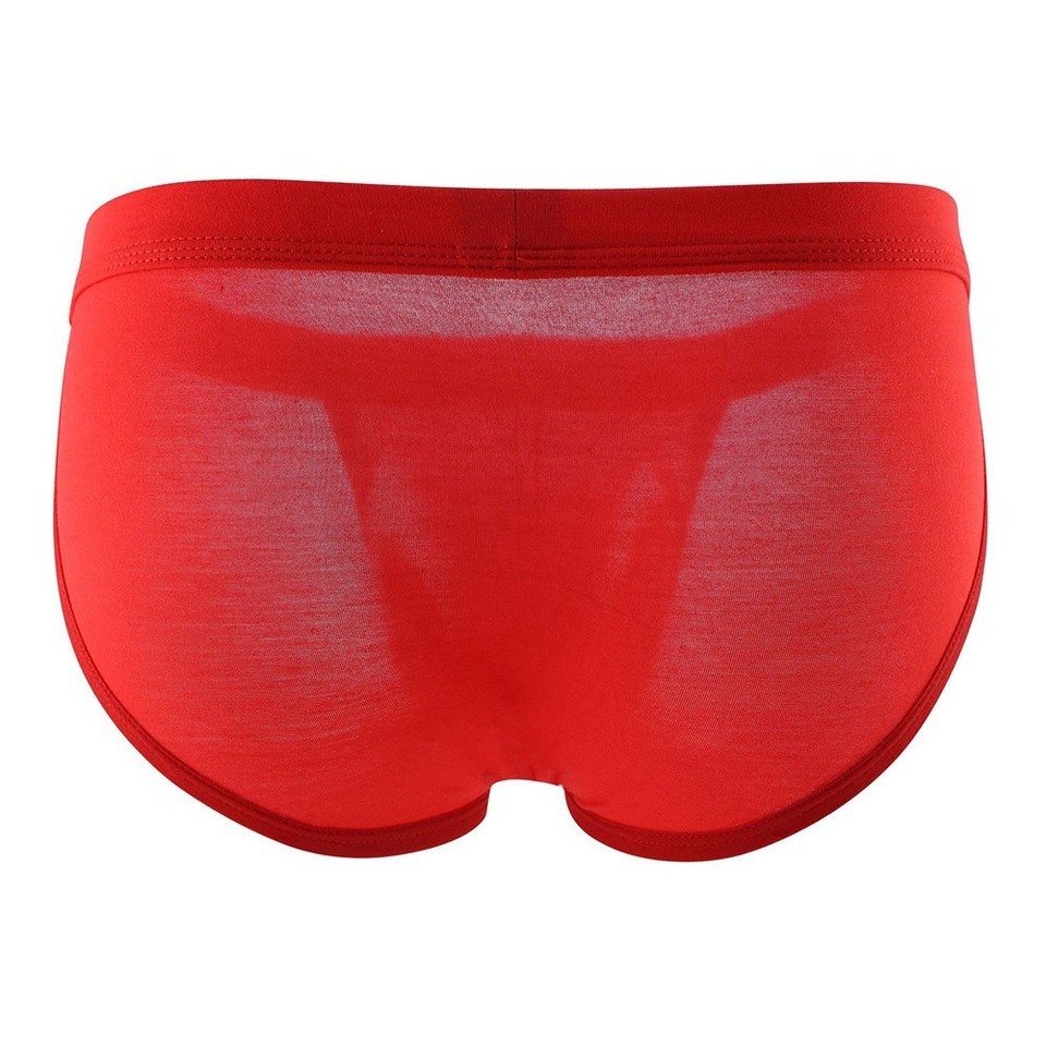 Mens Breathe Underwear Bulge Pouch Boxer Briefs Shorts Bikini Fashion ...