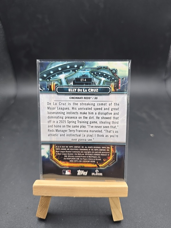 2025 Topps Cosmic Chrome - Extraterrestrial Talent Elly De La Cruz #ET ...