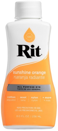 3 Pack Rit Dye Liquid 8oz-Sunshine Orange 8-88430 | eBay Australia