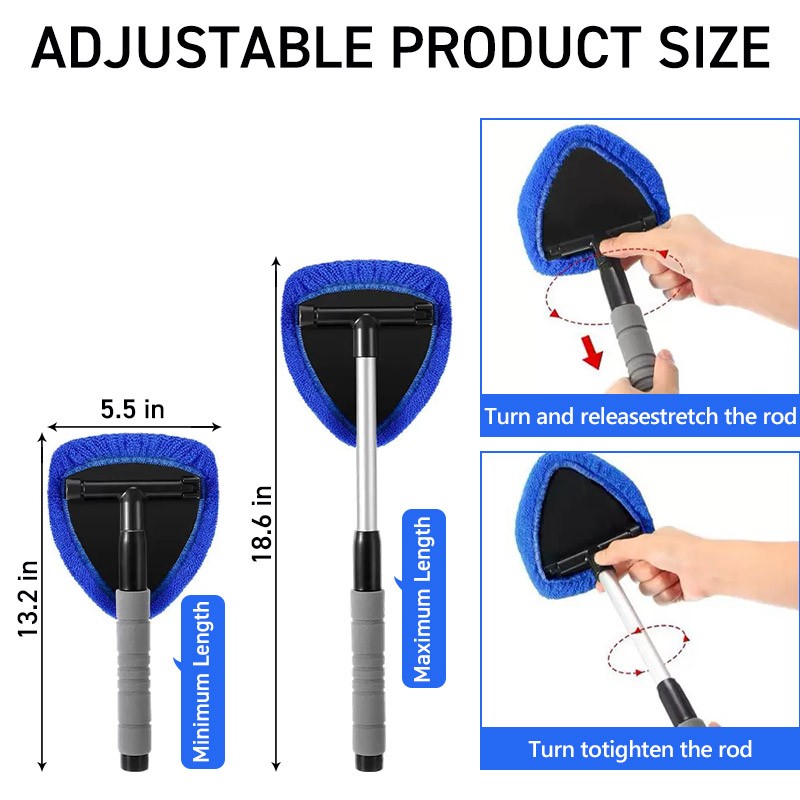 Car Windshield Cleaning Tool Window Glass Wiper Cleaner Brush ...
