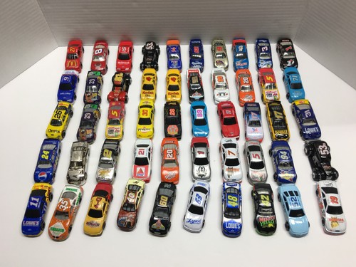 NASCAR DIECAST LOT OF (50) 1/64 CARS EARNHARDT JARRETT GORDON LABONTE ...