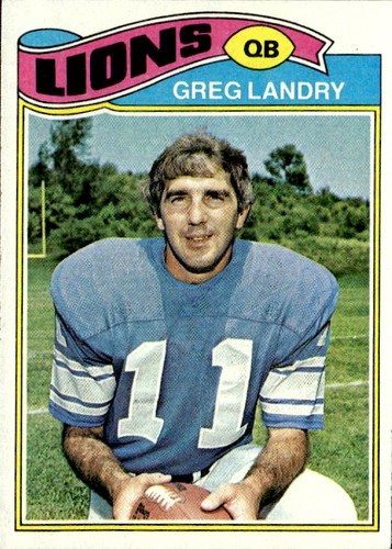 1977 Topps Greg Landry 136 Detroit Lions | eBay