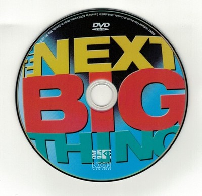The Next Big Thing (DVD disc) 2007 documentary | eBay