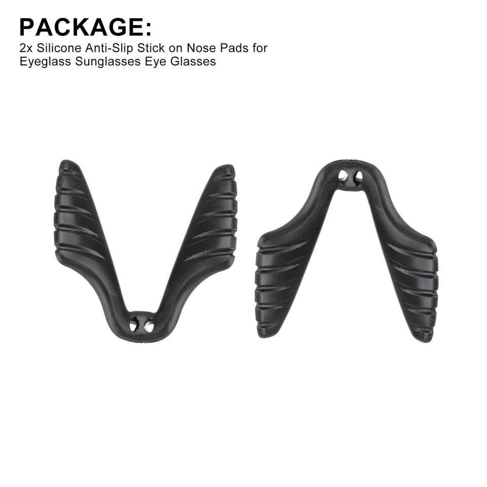 4PCS Anti-slip Silicone Eyeglasses Nose Pads For Eyeglasses Sunglasses ...