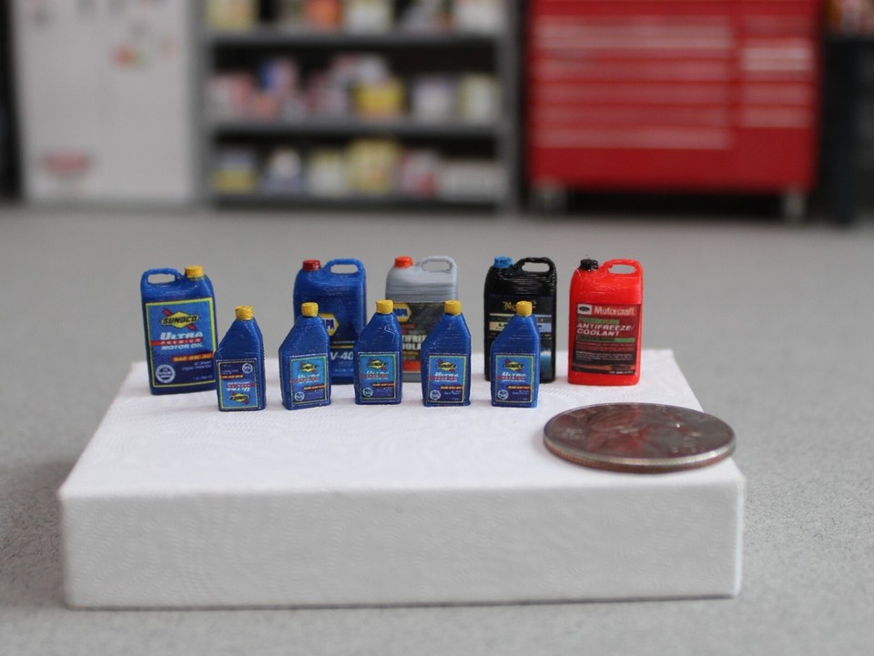 1/18 - 1/24 Sunoco oil products; Diorama Shop Austin's Garage; 10 items ...
