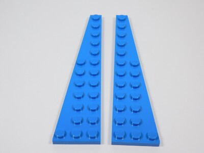 LEGO Lot of 2 Dark Azure Blue 12x3 Wing Plates I9 | eBay